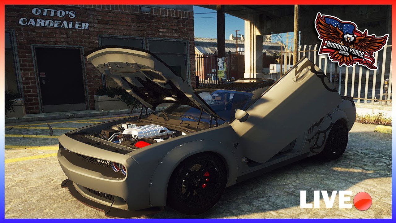I BOUGHT A RARE 1000HP CHALLENGER GHOUL - GTA5 RP - AFG - YouTube