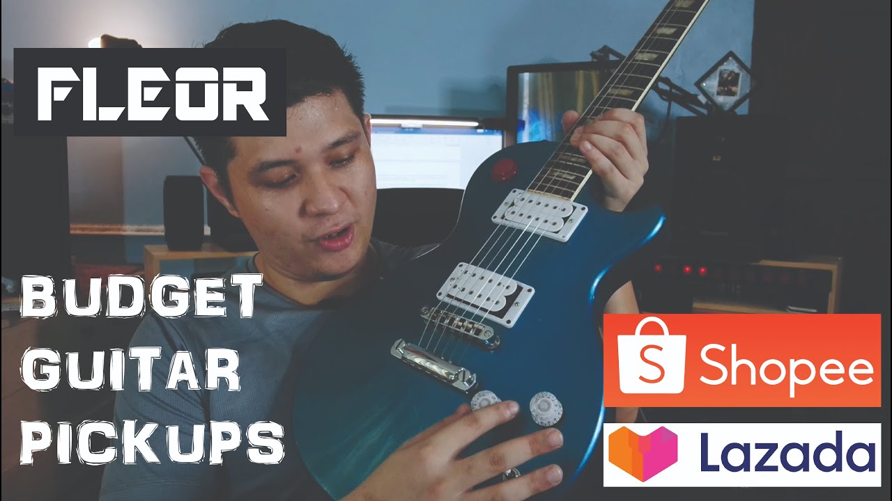 FLEOR Ceramic Guitar Pickups Review - Budget Lazada / Shopee Pickups ...
