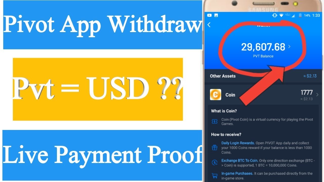Pivot Pvt Coins withdrawal 2019 | Pvt to Btc Exchange Process - YouTube