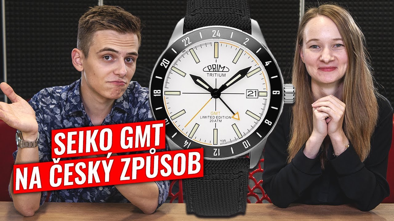 Prim Sport Tritium GMT recenze – Jak Prim k tritiovým GMT přišel - YouTube