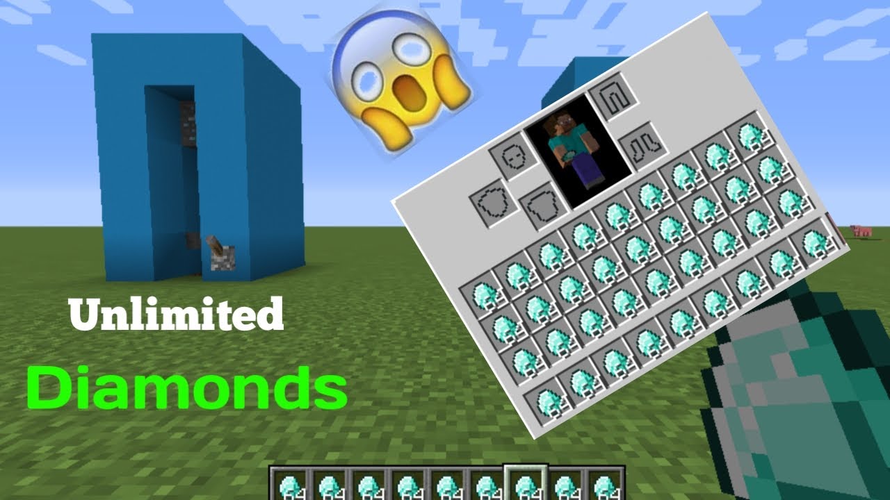 How to make unlimited diamond farm in minecraft but using command ...