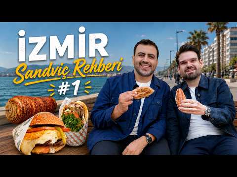İZMİR SANDVİÇ REHBERİ #1 | Kara fırında kumru, yumurtalı karışık, dilli kaşarlı ve kokoreç