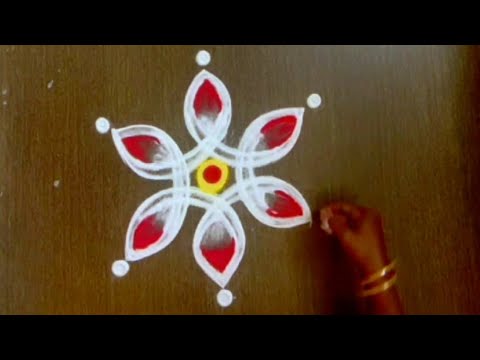 Kutty kutty (4) Rangoli designs for beginners// latest and trendy ...