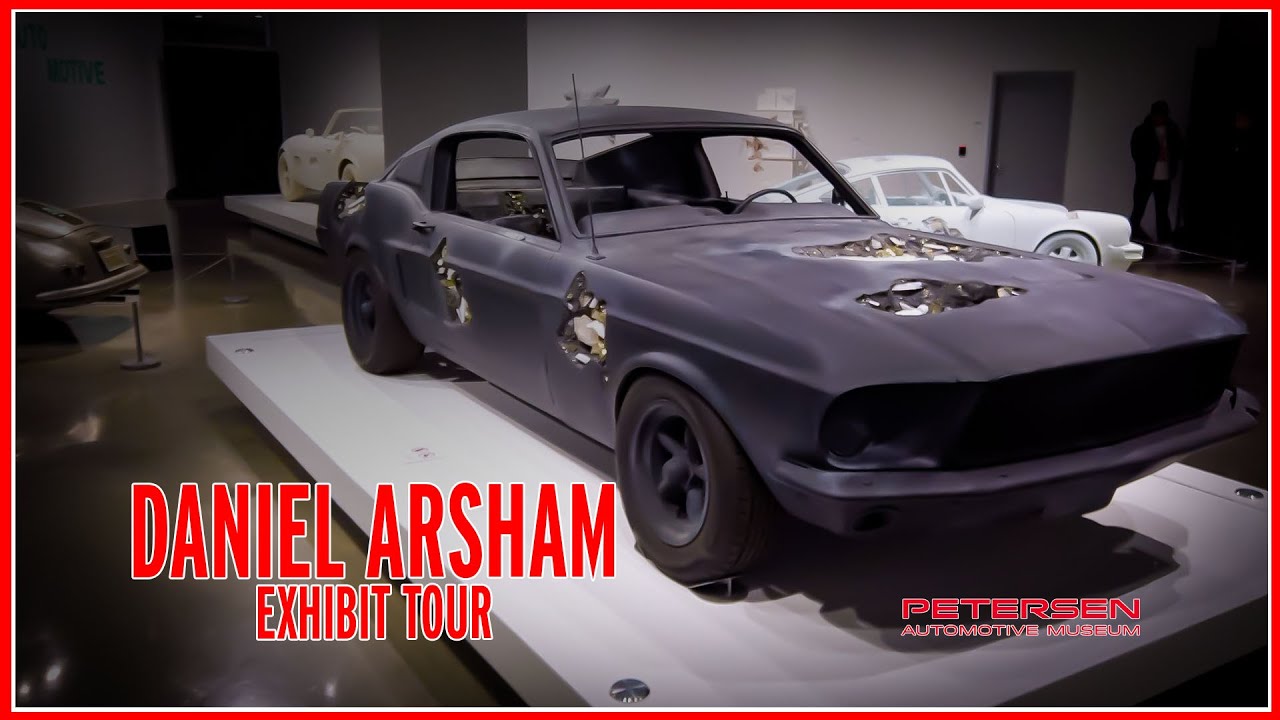 ARSHAM AUTO MOTIVE | Daniel Arsham's exhibit tour at the Petersen ...