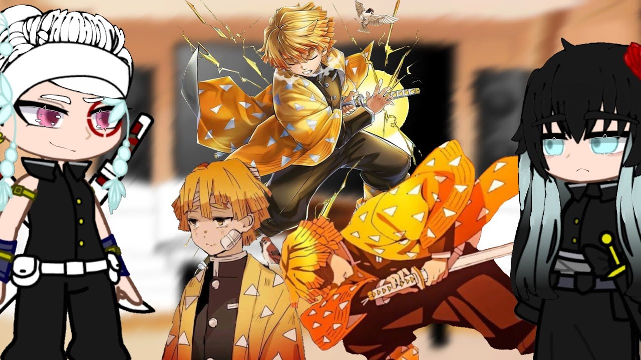 [Hashiras react to Zenitsu] {Pt. 3/?} + [Read the ending] - YouTube