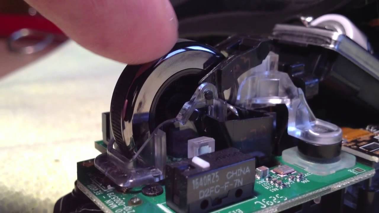 Performance MX scroll wheel workings - YouTube