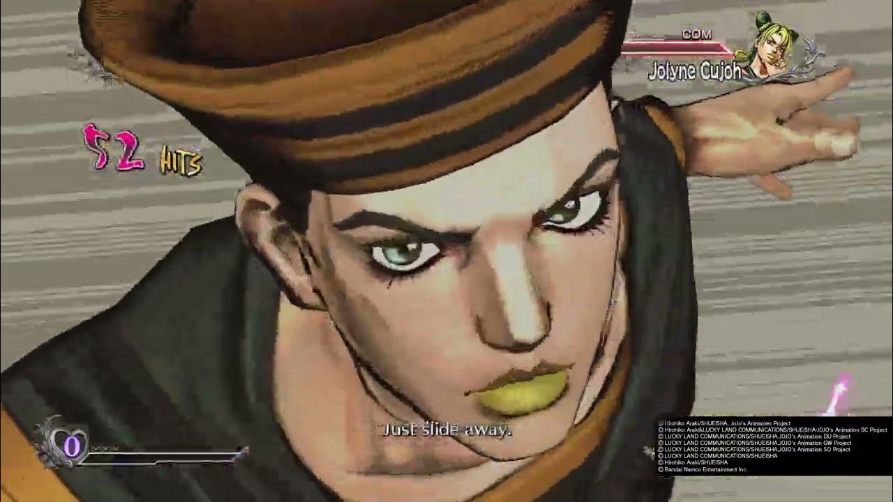 Jojos Bizarre Adventure Gappy Vs Jolyne Cujoh All Secrets And Dramatic