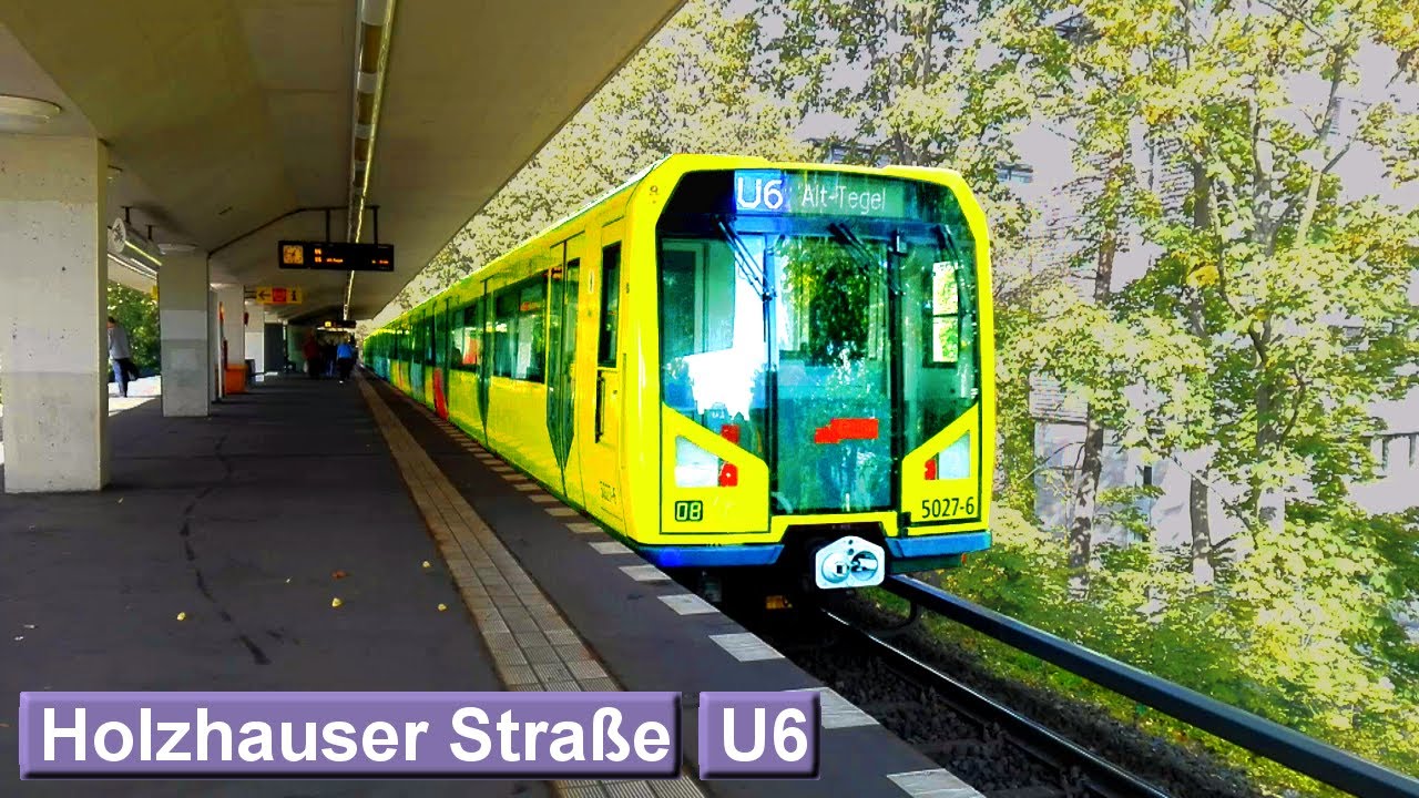 Holzhauser Straße U6 : U-Bahn Berlin ( BVG H - F92 ) - YouTube