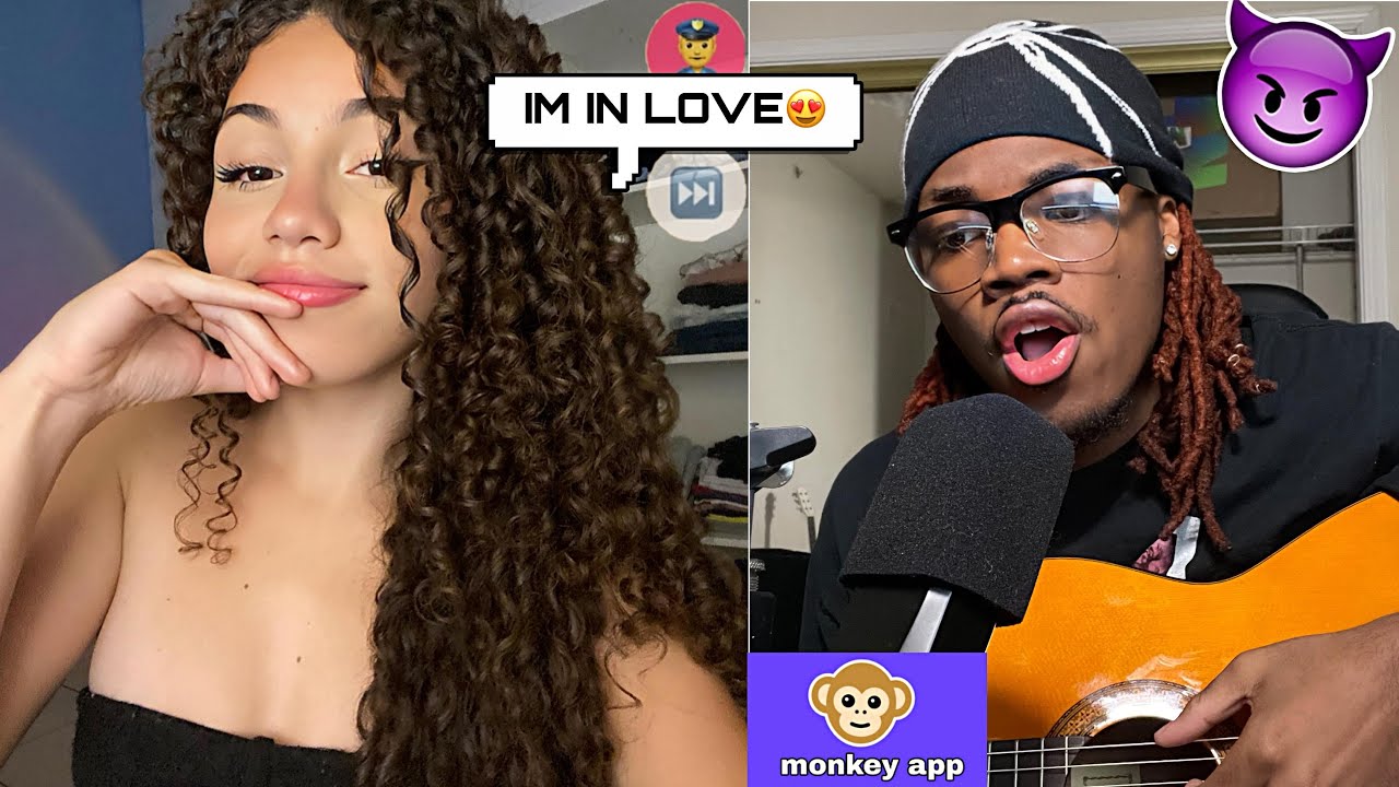 MONKEY APP...BUT MY SINGING RIZZ IS UNSTOPPABLE😍 - YouTube