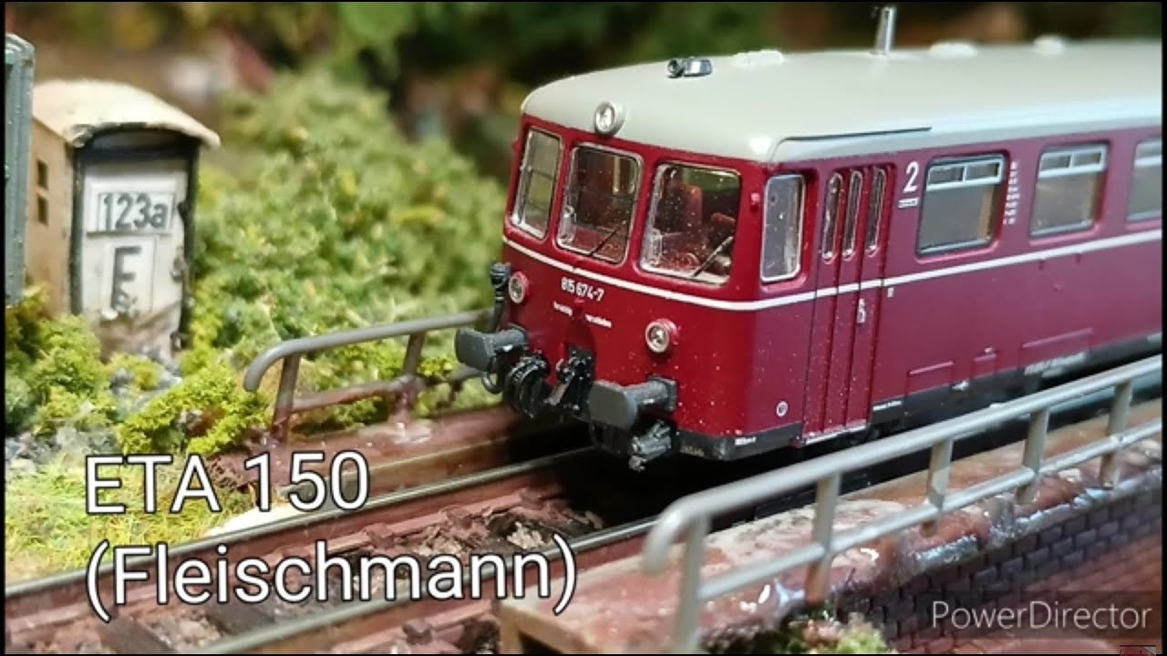 Modelleisenbahn Spur n Spezial.......ETA 150 (Fleischmann) - YouTube