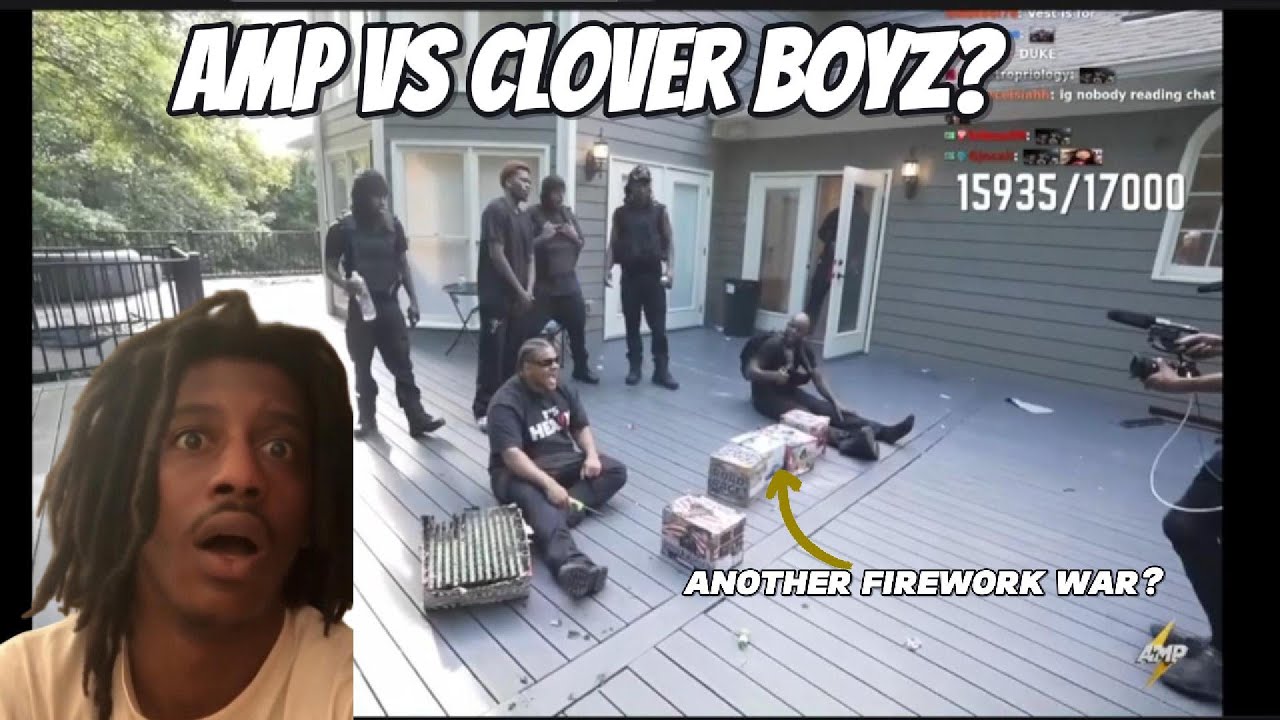 AMP VS CLOVER BOYZ P REACTS! - YouTube