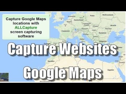 Google Maps Screen Recording | ALLcapture - YouTube