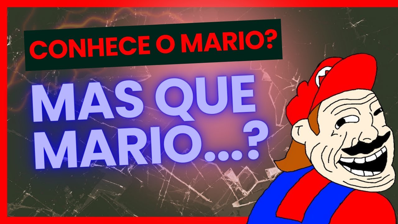 VOCÊ CONHECE O MARIO? Aquele do jogo Super Mario World... - YouTube