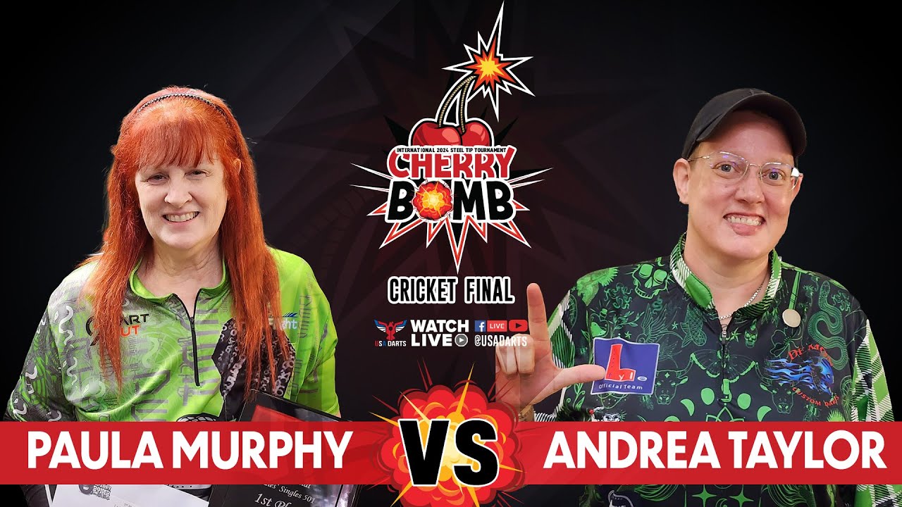 Paula Murphy vs Andrea Taylor | Cricket Final | Cherry Bomb ...
