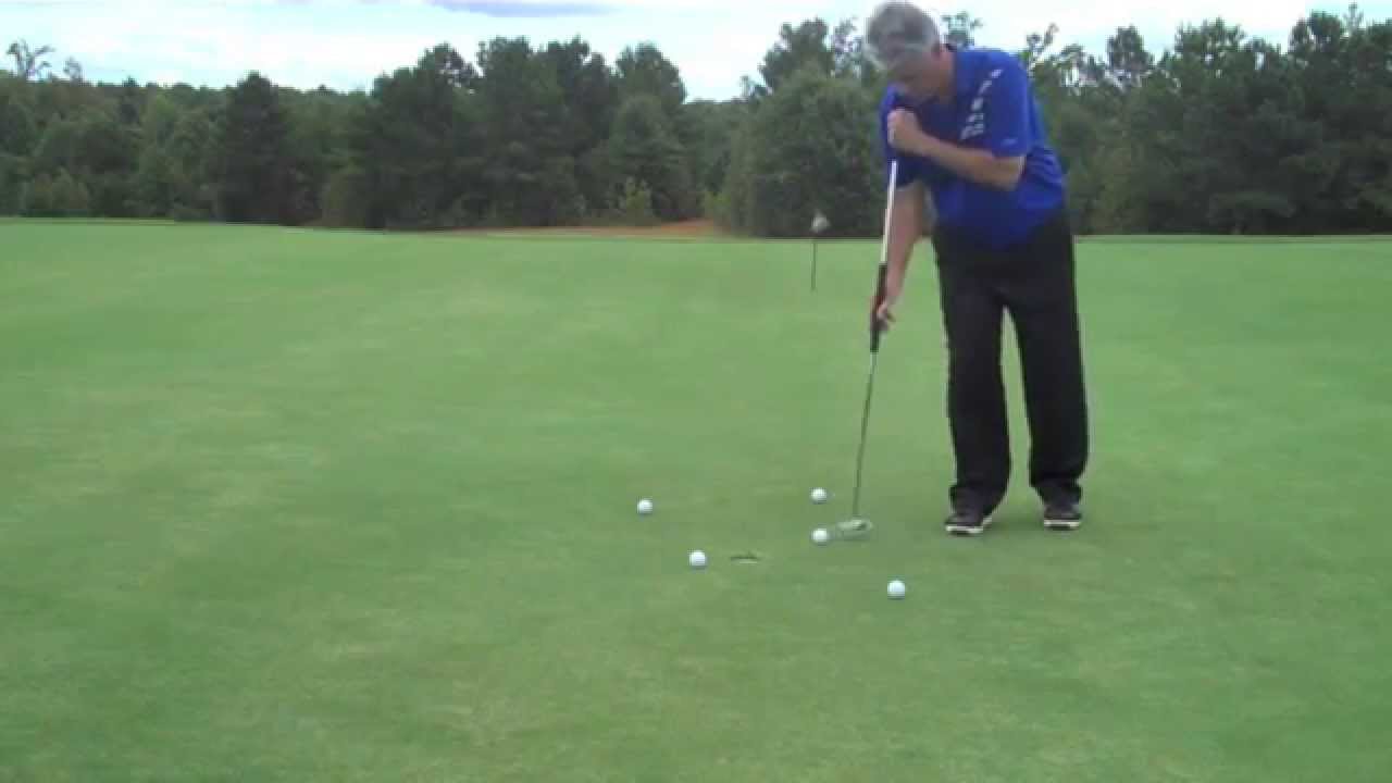 Face on / Side Saddle putting technique with the GP putter. - YouTube