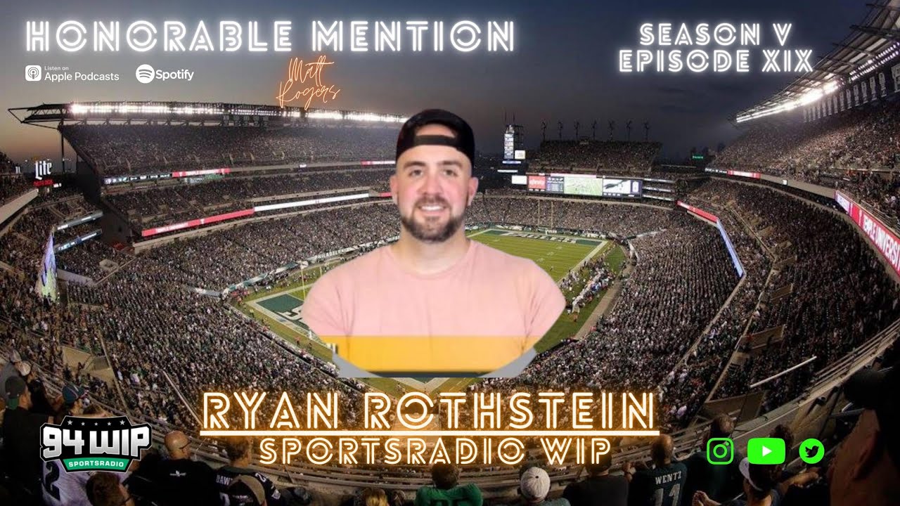 "At This Point" w/ Ryan Rothstein - SportsRadio WIP - Season V: Episode ...