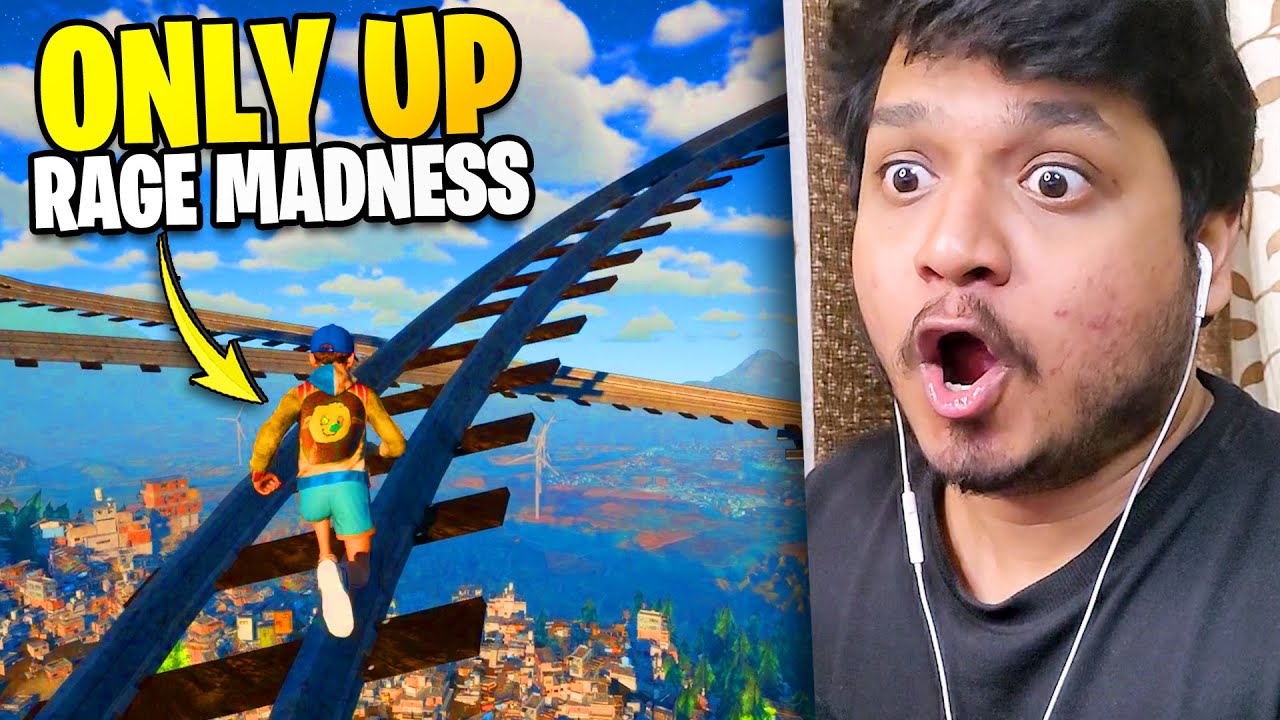 *(Broke my Finger)* in Only Up! (HARDEST RAGE GAME EVER) #1 - YouTube