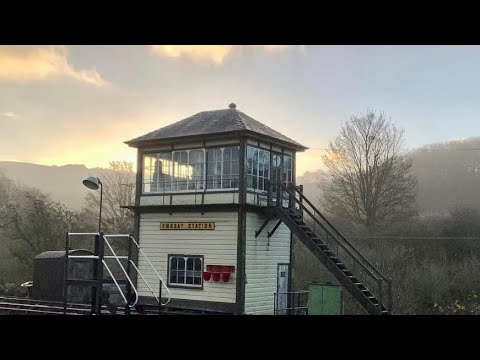 Embsay signal box - YouTube
