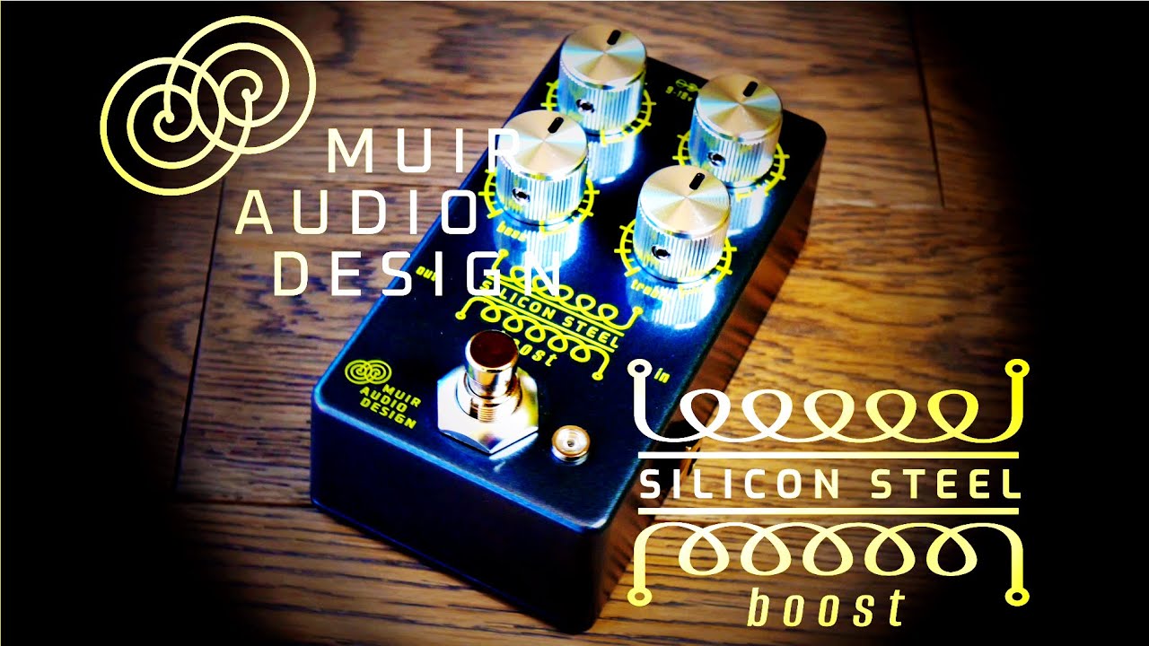 Enhanced Guitar TONE with Silicon Steel Boost Pedal - with Transformer ...