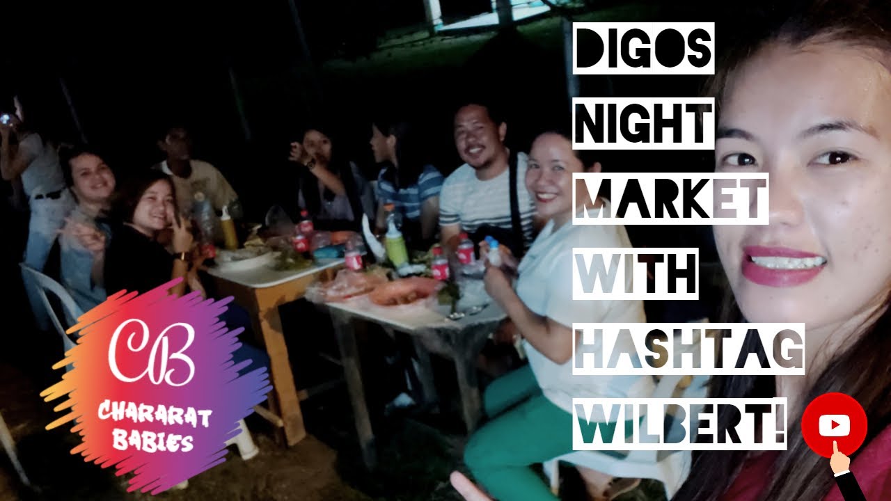 Digos Night Market with Hashtag Wilbert - nag benta ng pares!! - YouTube