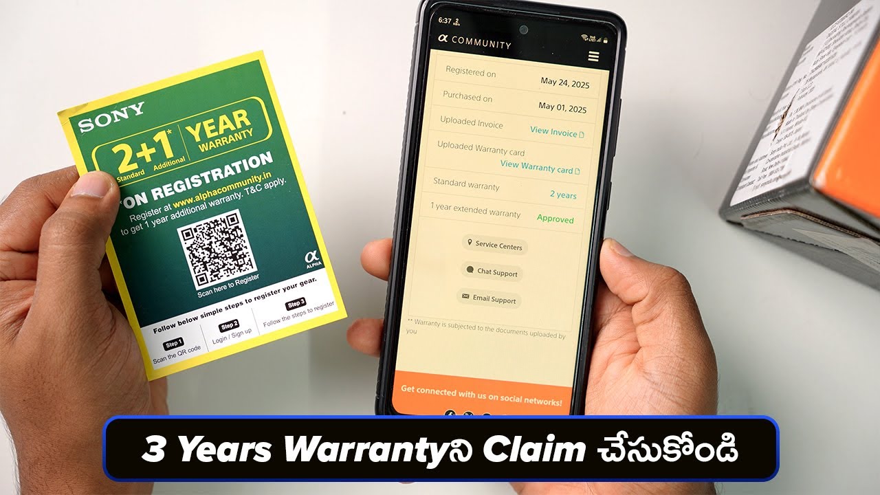 How To Claim Sony Camera Warranty? - Registration Full Process - YouTube