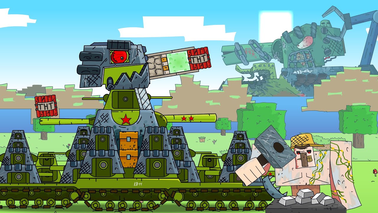 NEW ARMOR FOR THE KV-44. A SOVIET SPY IS WATCHING - Cartoons about ...