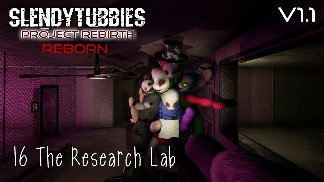Slendytubbies: Project Rebirth Reborn 1.1 - The Research Lab |16| - YouTube