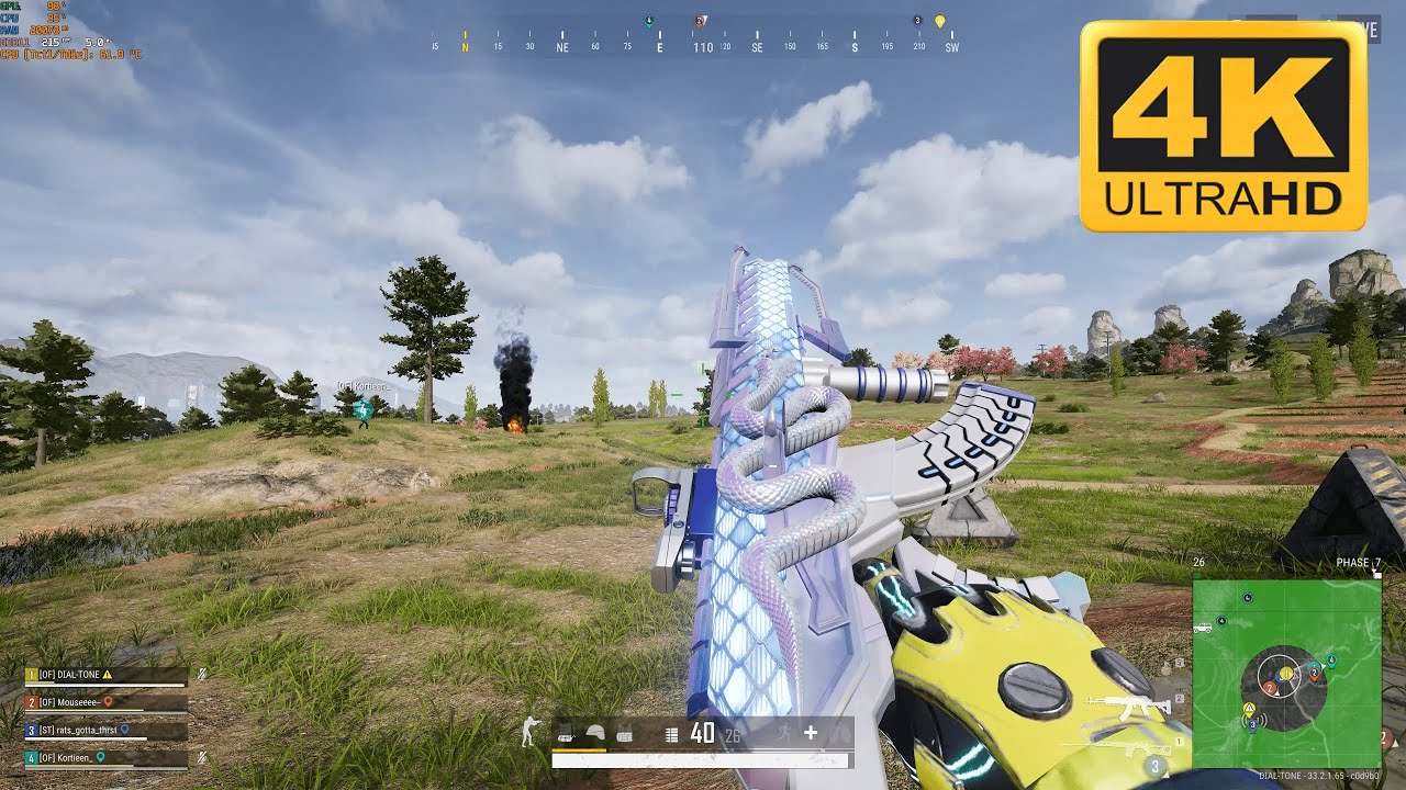 PUBG: 4k : Max Settings : AMD 9800x3D - RTX4090 - 64GB ram - YouTube