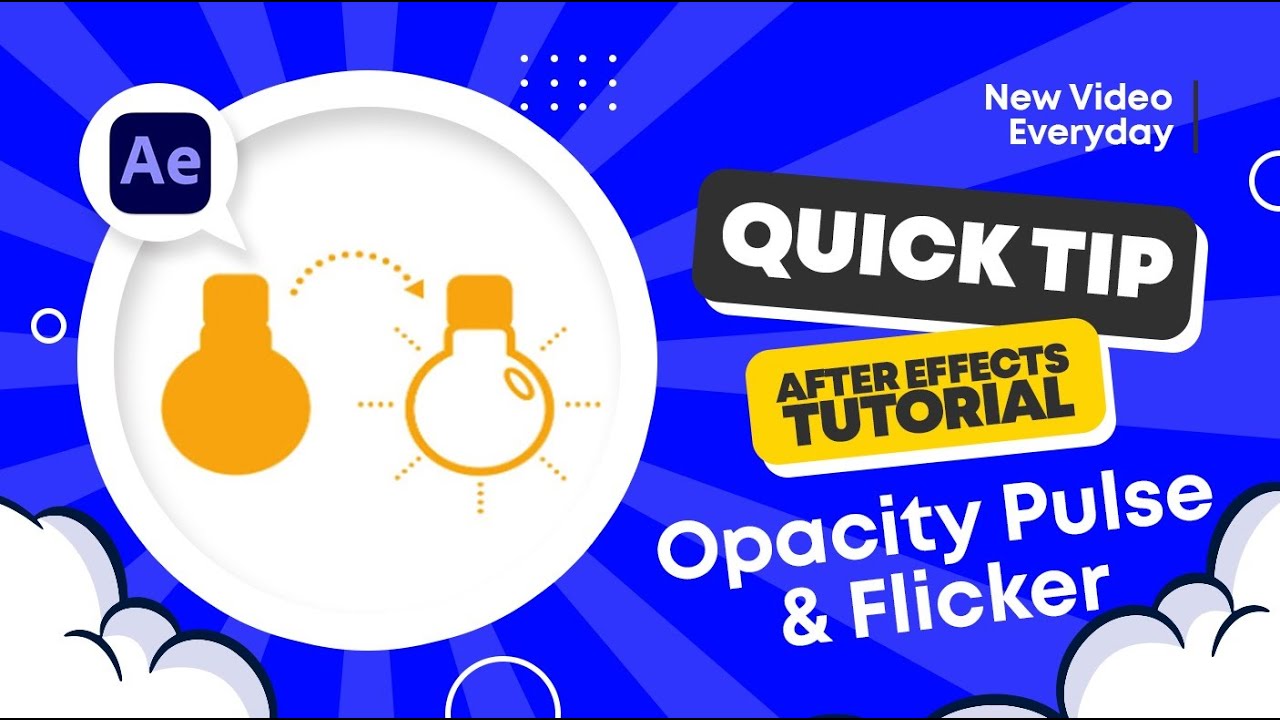 Opacity Pulse and Flicker in Adobe After Effects - YouTube