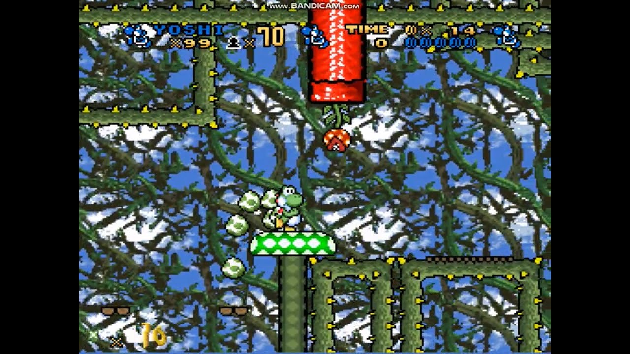Yoshi's Strange Quest Mellow Mode - Bramble Scramble (Normal Exit ...