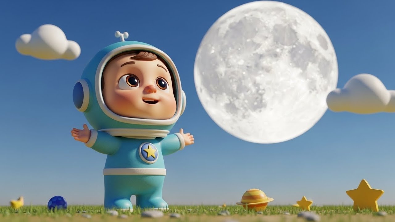 Space Baby Wants to Fly | Fun Rocket Adventure & Imagination Song for ...
