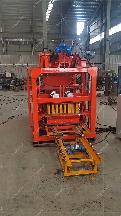 QT4-22 fully automatic block machine#blockmachine #concreteblockmachine ...
