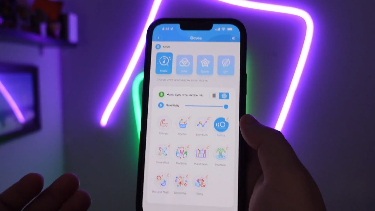 Govee Neon Rope Lights RGBIC Neon LED Light Strip | Unboxing First Look ...