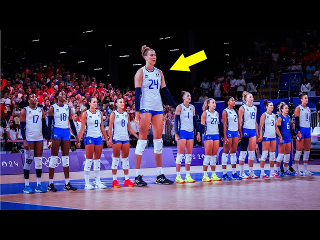 Tall Women Volleyball Players