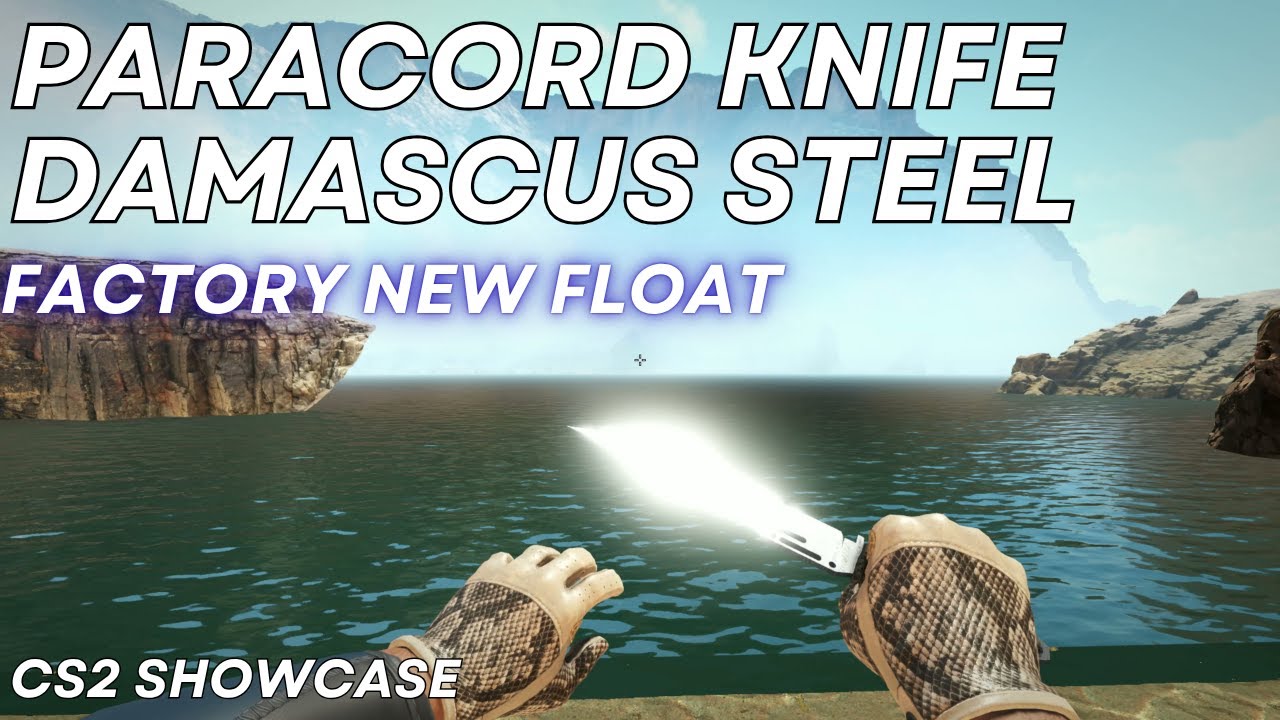 Paracord Knife Damascus Steel | CS2 Skin Showcase #1763 - YouTube
