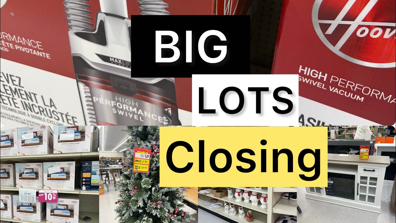 Big Lots Announcers Nationwide Store Closures! - YouTube