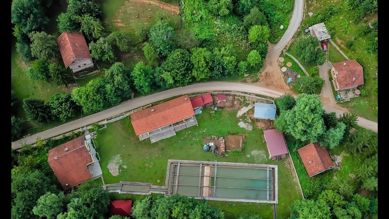 Selo Štedrić Istočna Bosna Podrinje - Dron Mavic Pro - YouTube