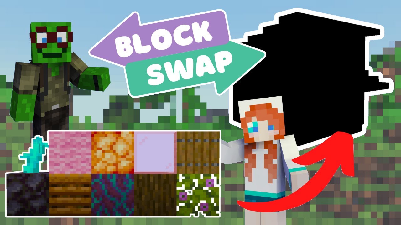 Minecraft Block Swap | A Modern Cabin!? - YouTube