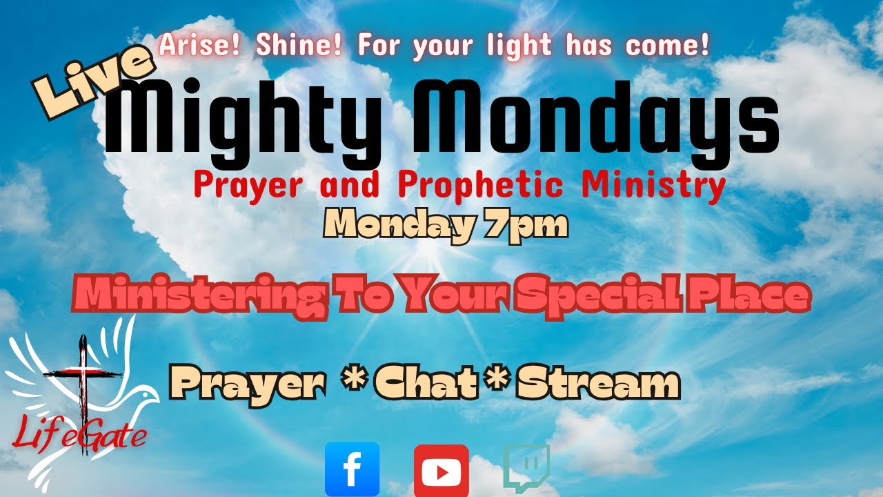 Mighty Monday's Prayer and Prophetic Broadcast 📱 - YouTube
