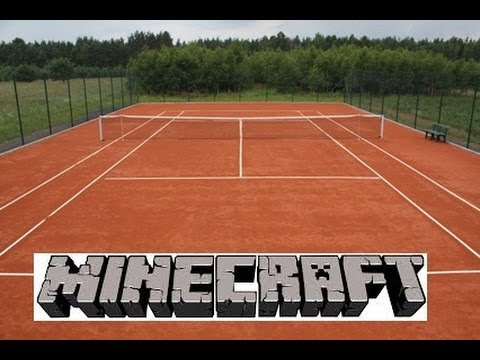 Kort tenisowy w Minecraft |Tennis court in Minecraft - YouTube