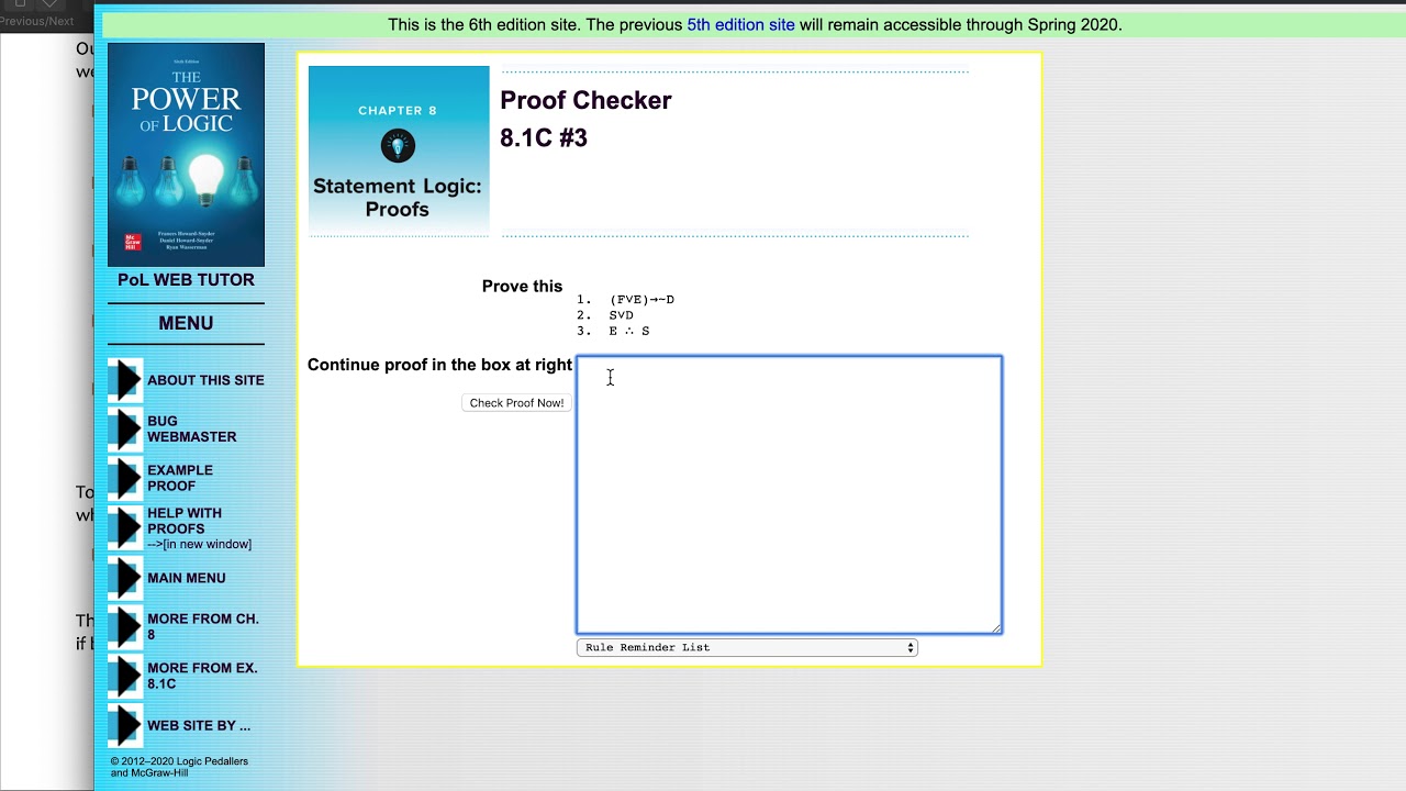 Power of Logic Web Tutor 8.1C #3 - YouTube