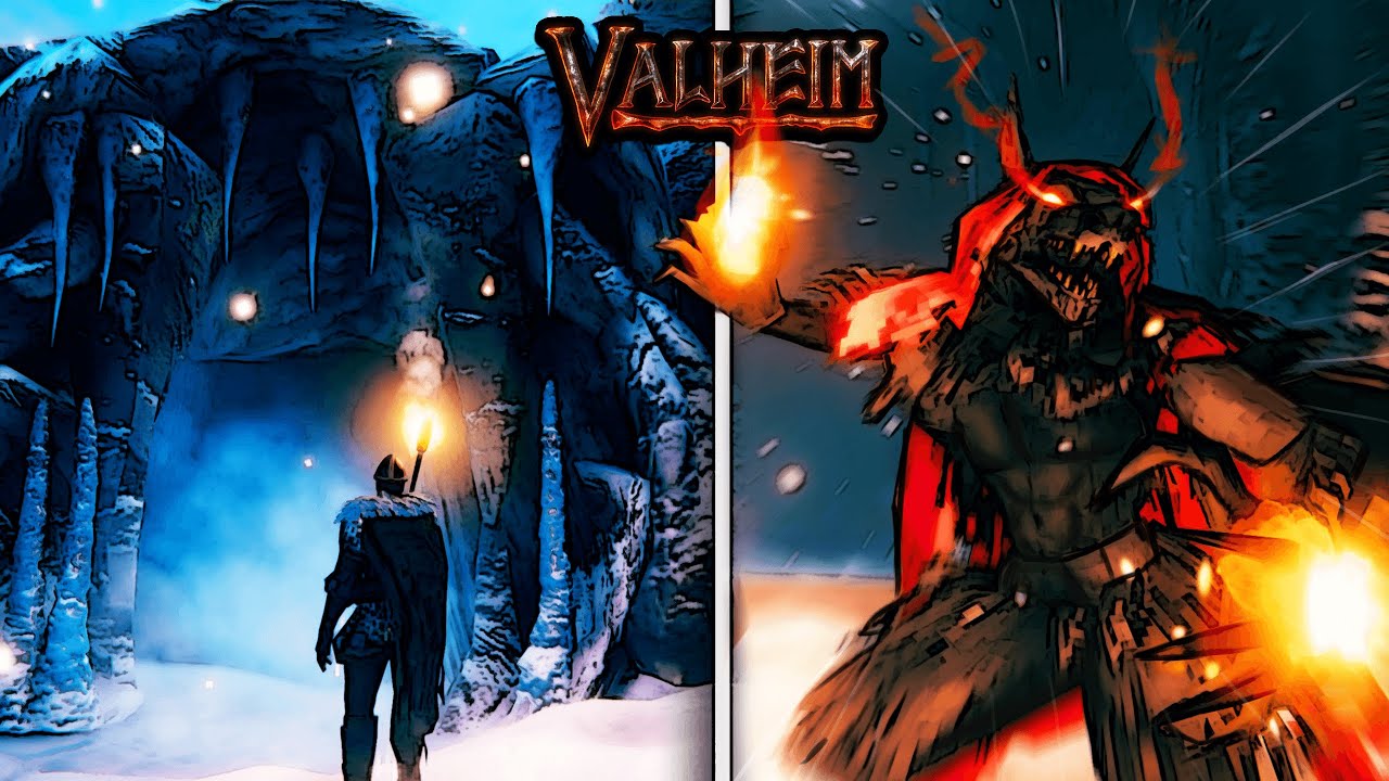 Frost Caves Are The Scariest Dungeons In Valheim - YouTube