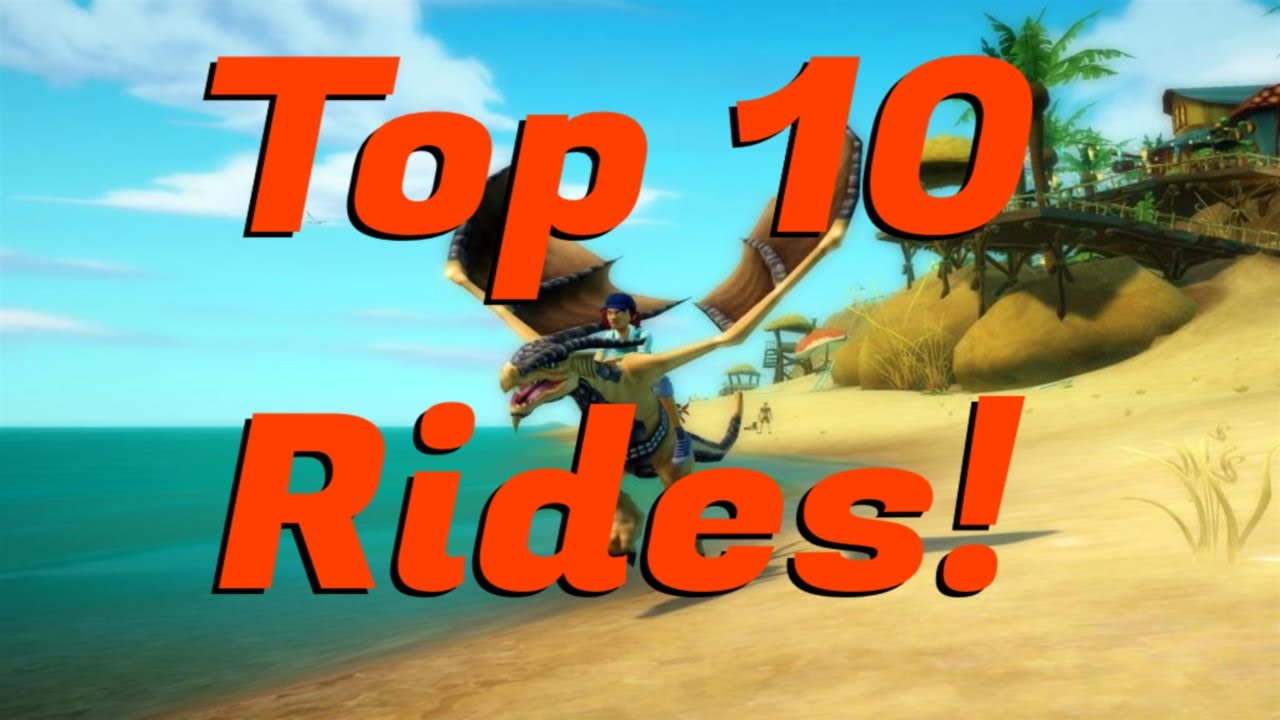Free Realms - Best Rides (Top 10) - YouTube