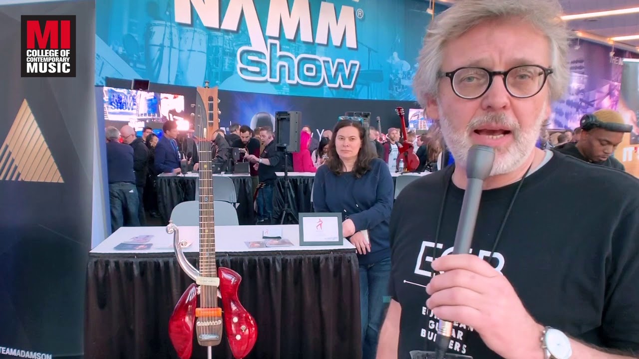 EBG Custom Guitars | Winter NAMM 2019 | Musicians Institute - YouTube