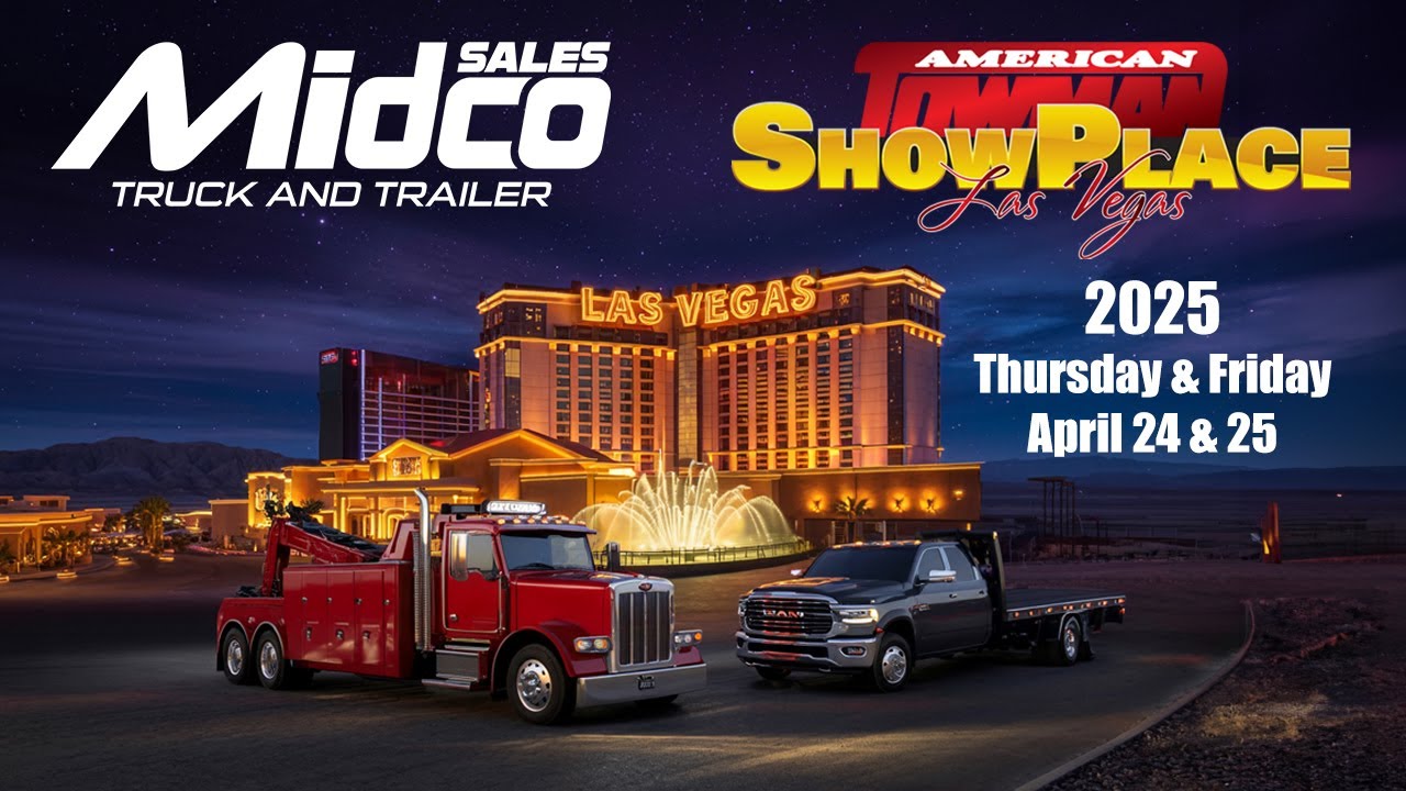 American Towman Tow Show Las Vegas 2025 - Visit Midco Sales, Jerr-Dan ...