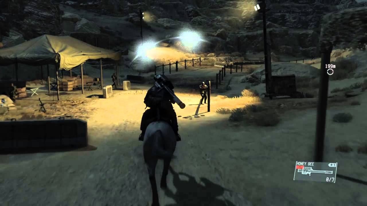 METAL GEAR SOLID 5 WHERE DO THE BEES SLEEP escape via chopper with the ...