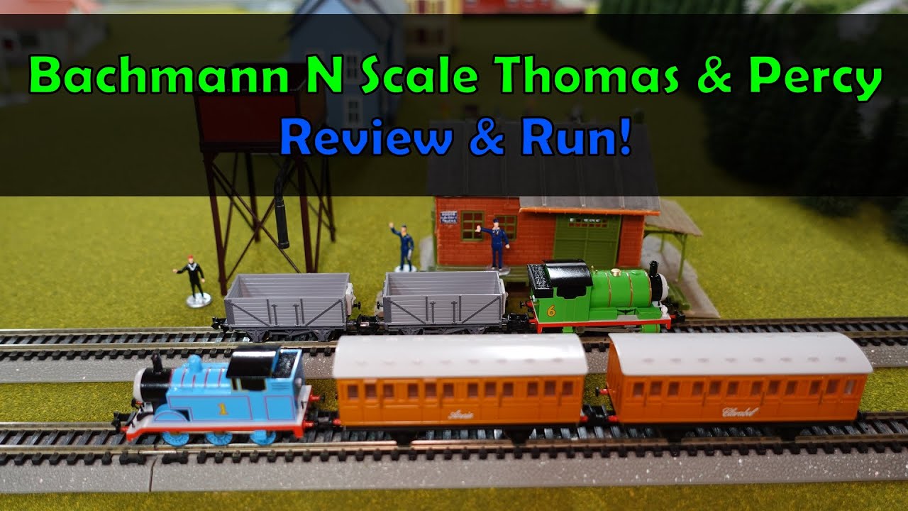 N Scale Bachmann Thomas & Percy Review & Run! - YouTube
