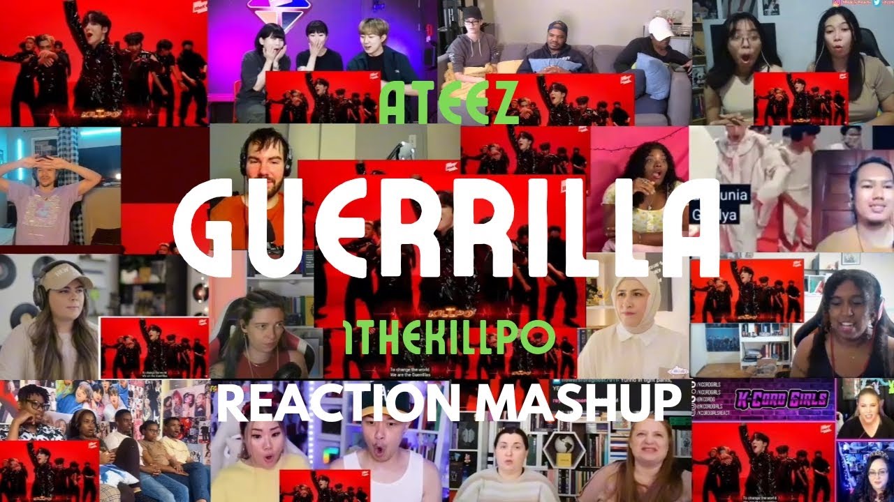 ATEEZ (에이티즈) - 'Guerrilla' 1THEKILLPO Performance REACTION MASHUP - YouTube