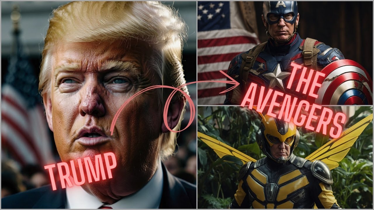 Donald Trump as the Avengers - YouTube