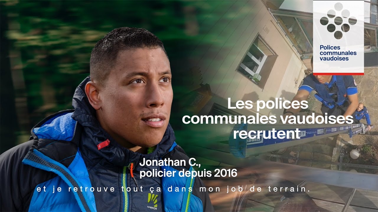 Les Polices communales vaudoises recrutent - YouTube